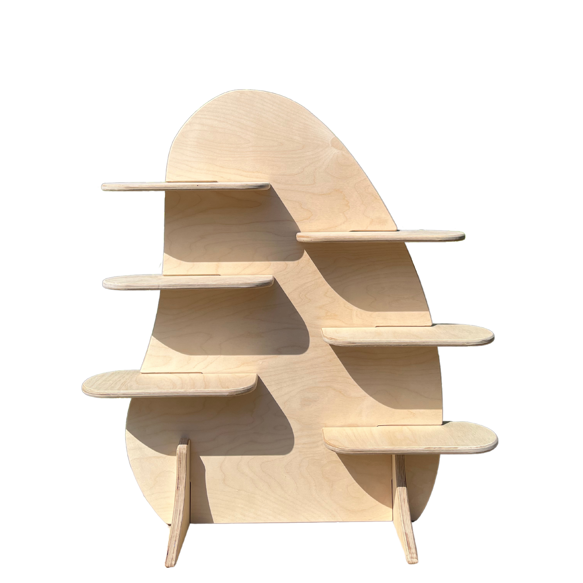 Chubby Collapsible Wooden Display Stand